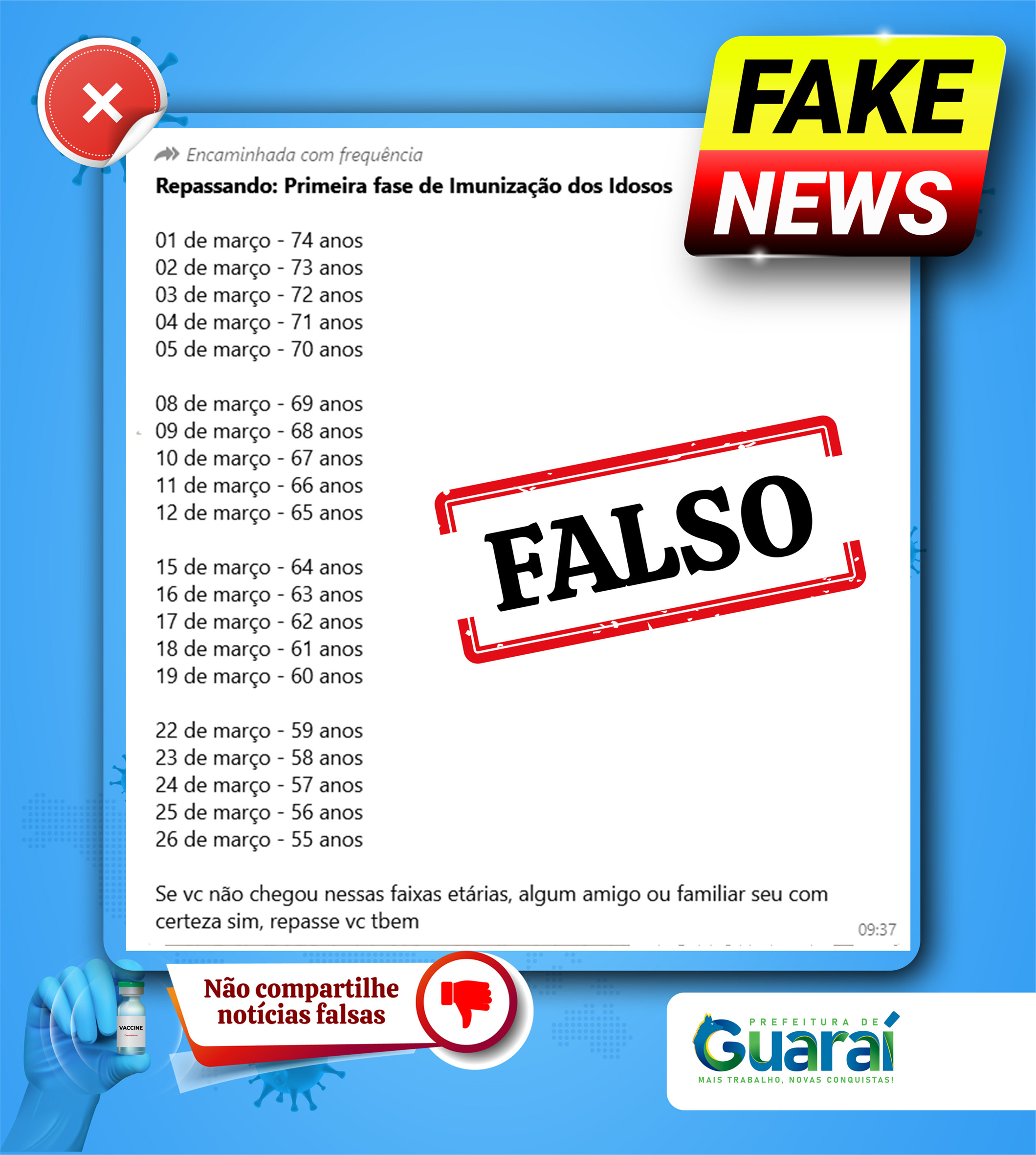 Fake News 2 – Serviços e Informações